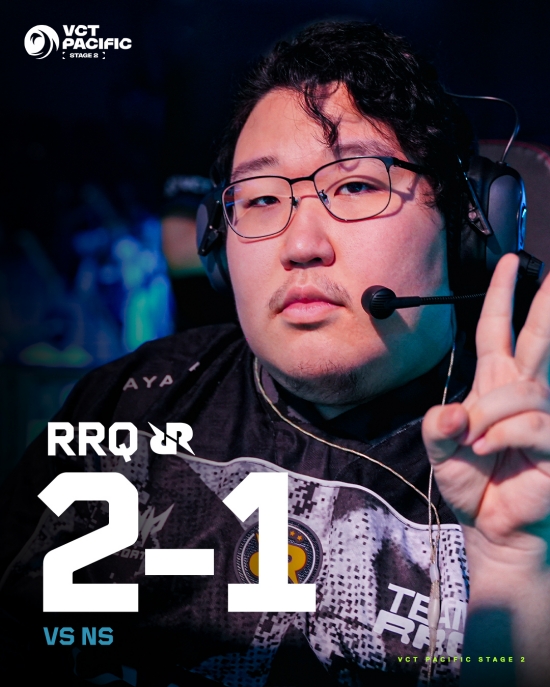 '승리로 무더위 사냥!'…RRQ, 세트스코어 2대1로 NS 제압 (VCT 퍼시픽) [종합]