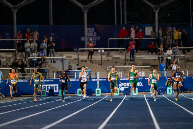 광주광역시청 이재성, 하계U대회 육상 200m 동메달
