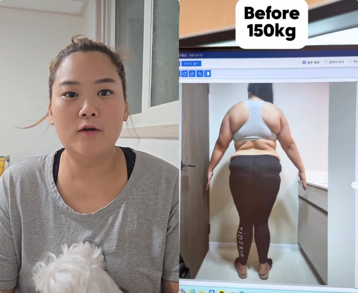 '150kg' 미나 시누이, 목표까지 20kg 남았는데 "죄송하다, 포기하고 싶다"