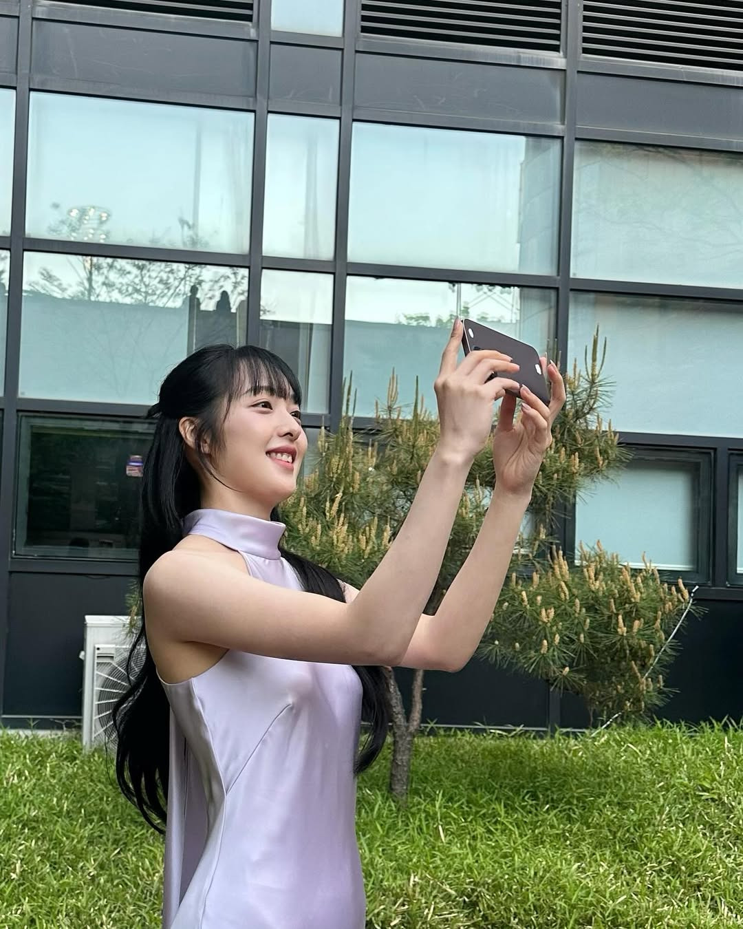 최고 전성기 20대에 결혼했는데 11개월 만에 이별한 여배우.. '연보라원피스룩' | 뷰티패션알리미