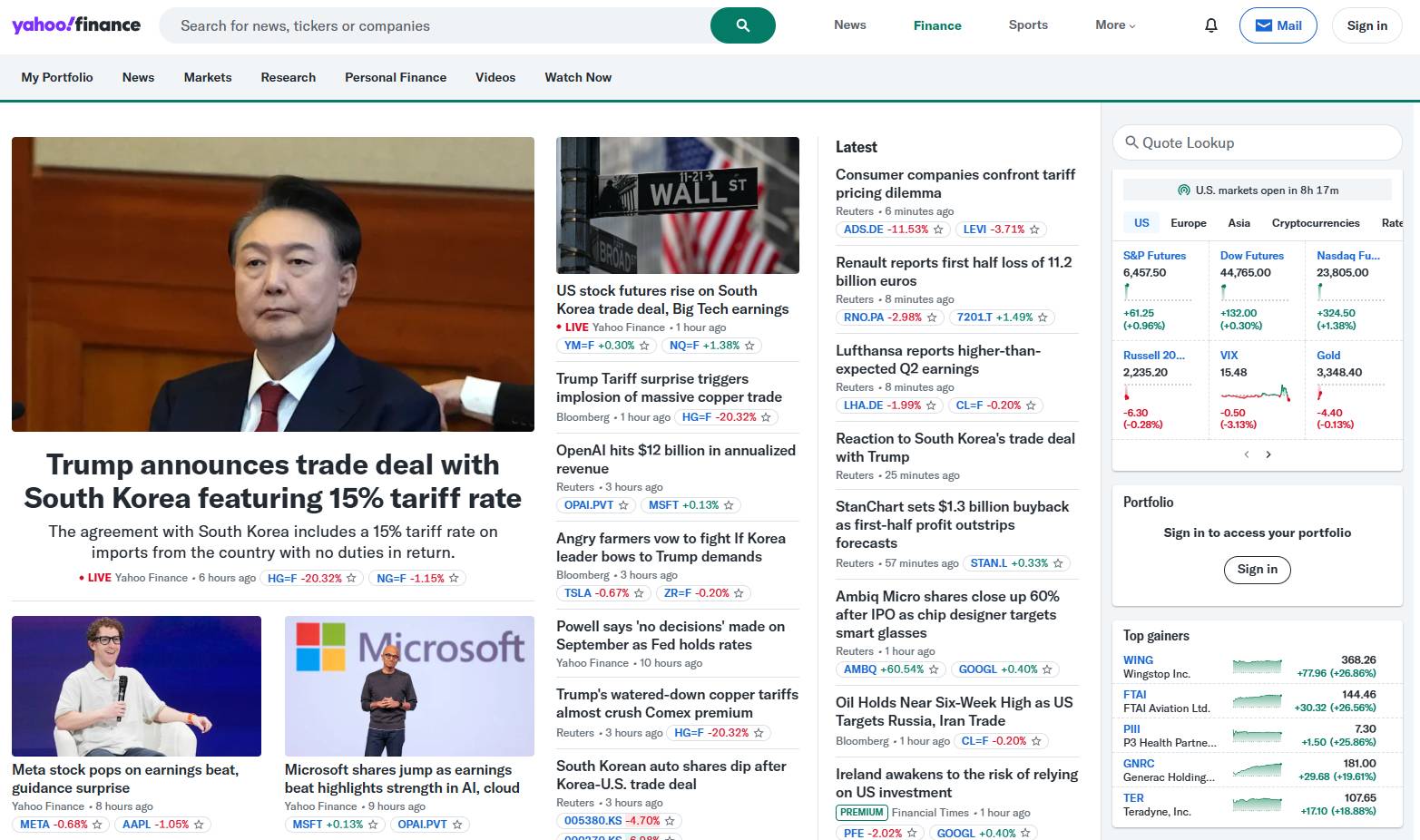 아직도 尹이 한국 대통령?...美 경제매체 오보에 네티즌 '눈쌀'