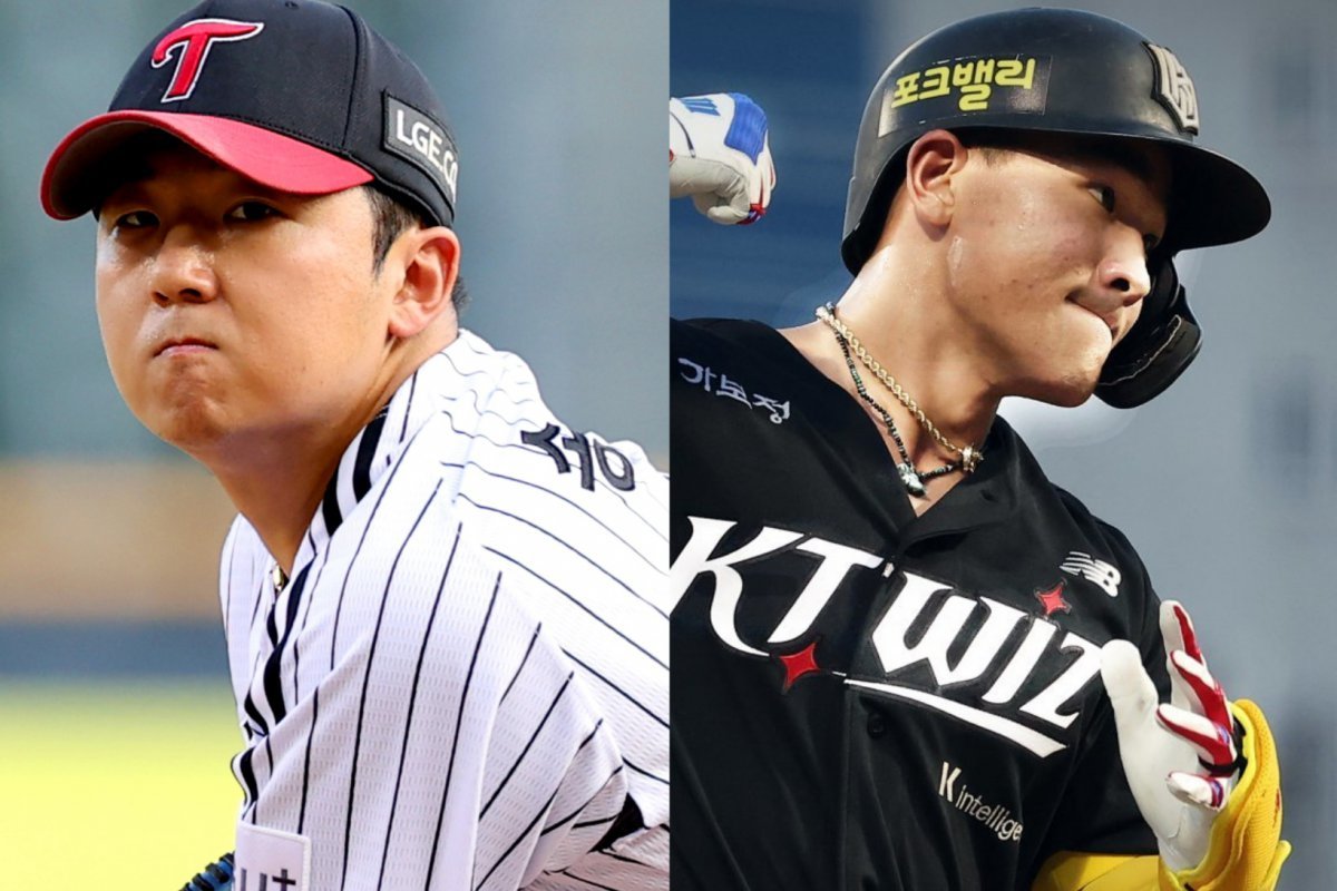 괴물 타자 vs 리그 최강 5선발 드디어 만났다…신인왕 유력 후보들의 생애 첫 맞대결, 송승기가 웃었다