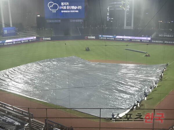 '데이비슨 3G 연속 홈런-고영표 309일만에 불펜' NC-kt, 우천 무승부
