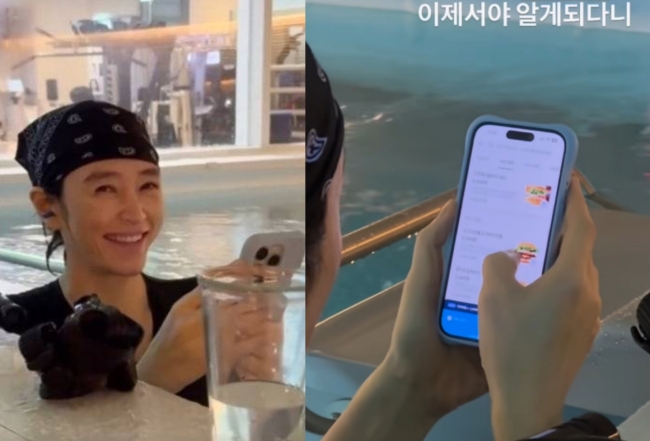 김혜수, 라면도 일년에 한 번 먹는데 '햄버거 주문' 성공..소박한 일탈 [Oh!쎈 이슈]