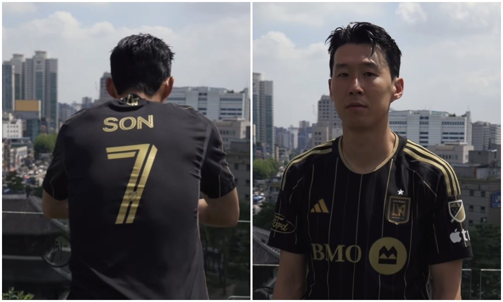 동대문서 LAFC 7번 유니폼 입은 손흥민…"새 시대가 열렸다"