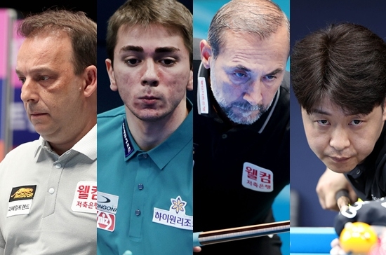 ‘레전드’ 산체스, 후배 팔라손 잡고 8강서 하샤시와 격돌…사이그너는 김남수와 8강전[NH노농협카드PBA]