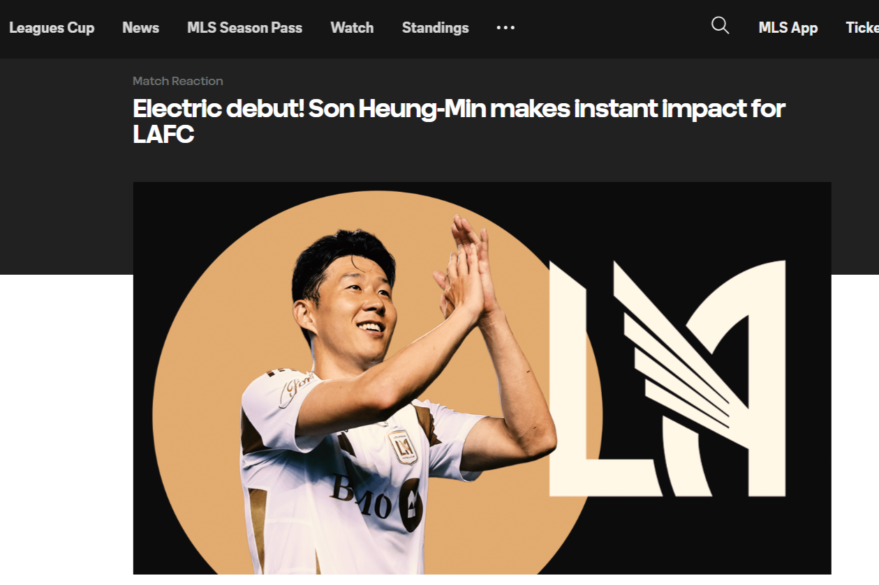 “이제 SON의 시대 시작” MLS 사무국 ‘오피셜’ 공식발표 떴다…LAFC 입단 3일 만에 데뷔전 치른 손흥민, ‘PK 획득’ 맹활약
