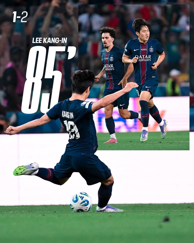 멈추지 않는 LEE 이적설…“맨유, PSG ‘게임 체인저’ 이강인 원한다”