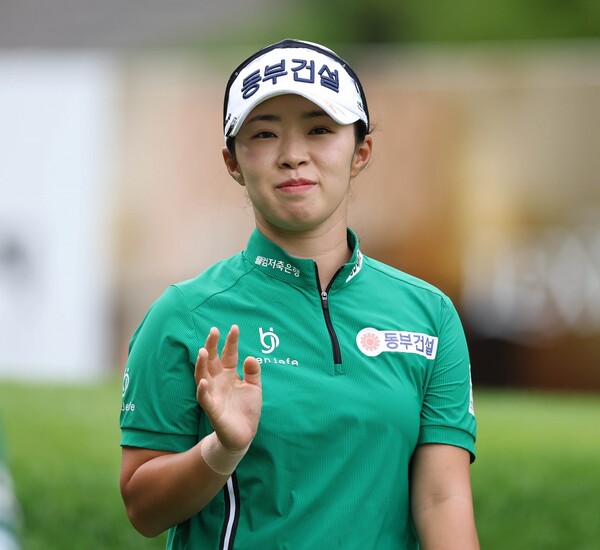 시즌 첫 우승 겨냥한 김수지 "샷감과 컨디션 모두 좋은 상태" [KLPGA BC카드]