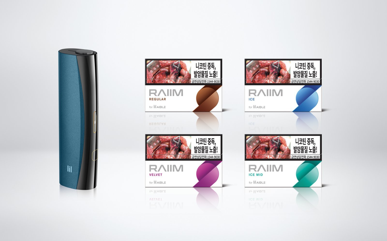 KT&G, 릴 에이블 전용스틱 신제품 ‘레임’ 4종 출시