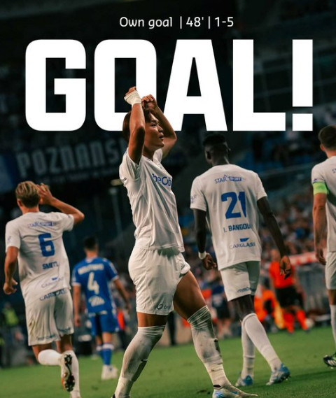 오현규 대단해! 3골 관여 '역대급 활약' PK 실패하고도 '소나기 슈팅→득점 쾅!'... 헹크, UEL PO 5-1 대승