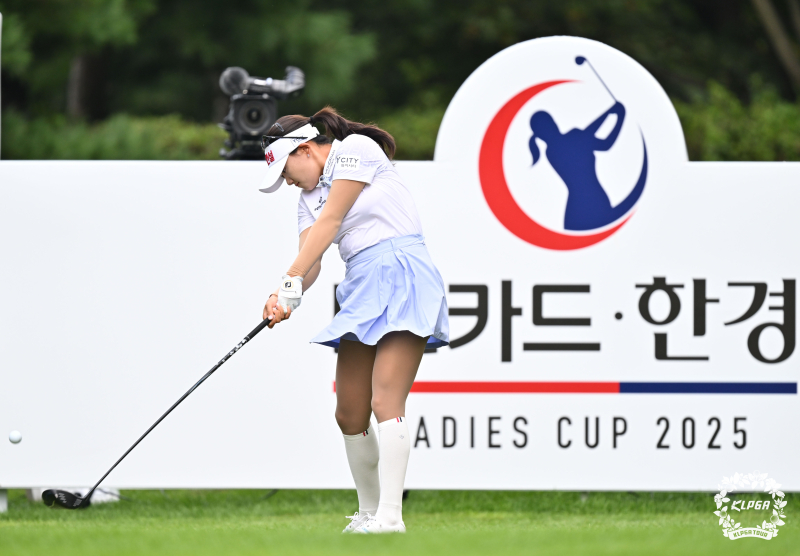 노승희-김민솔-이다연, KLPGA 투어 BC카드·한경 레이디스컵 3R서 3타 차 공동 선두