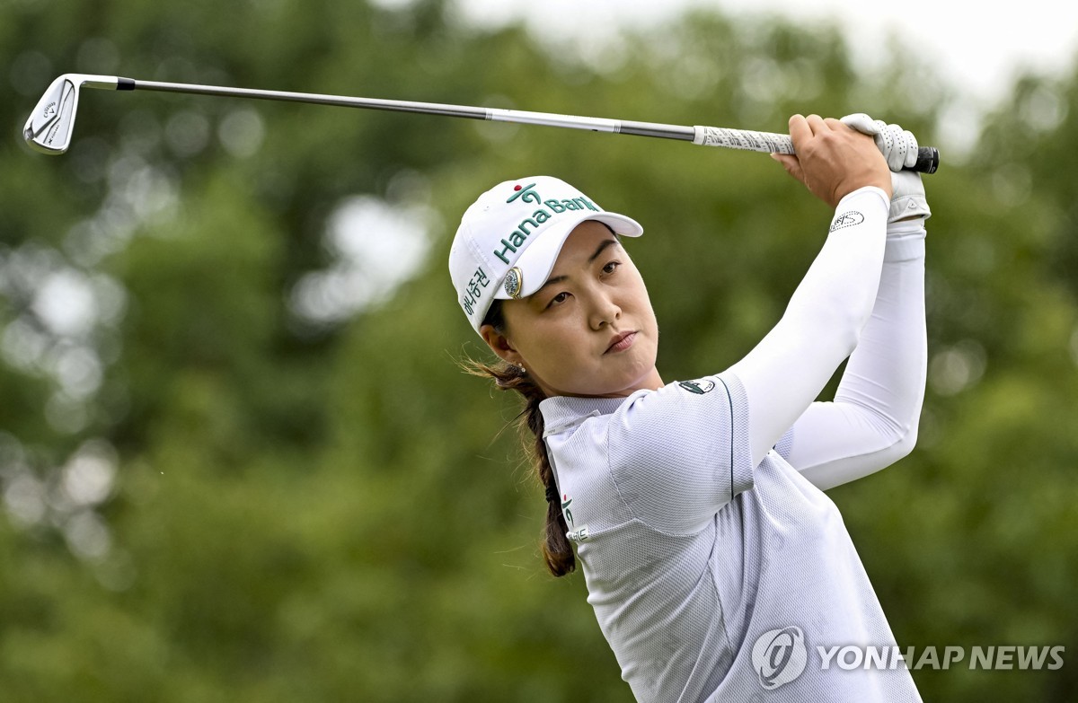 이정은, LPGA 투어 CPKC 여자오픈 3R 공동 5위…이민지 선두