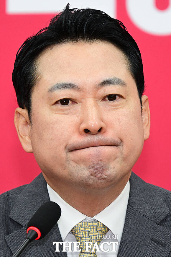 장동혁 "야당 대표로서 여당 대표든 누구든 만나겠다" [TF사진관]