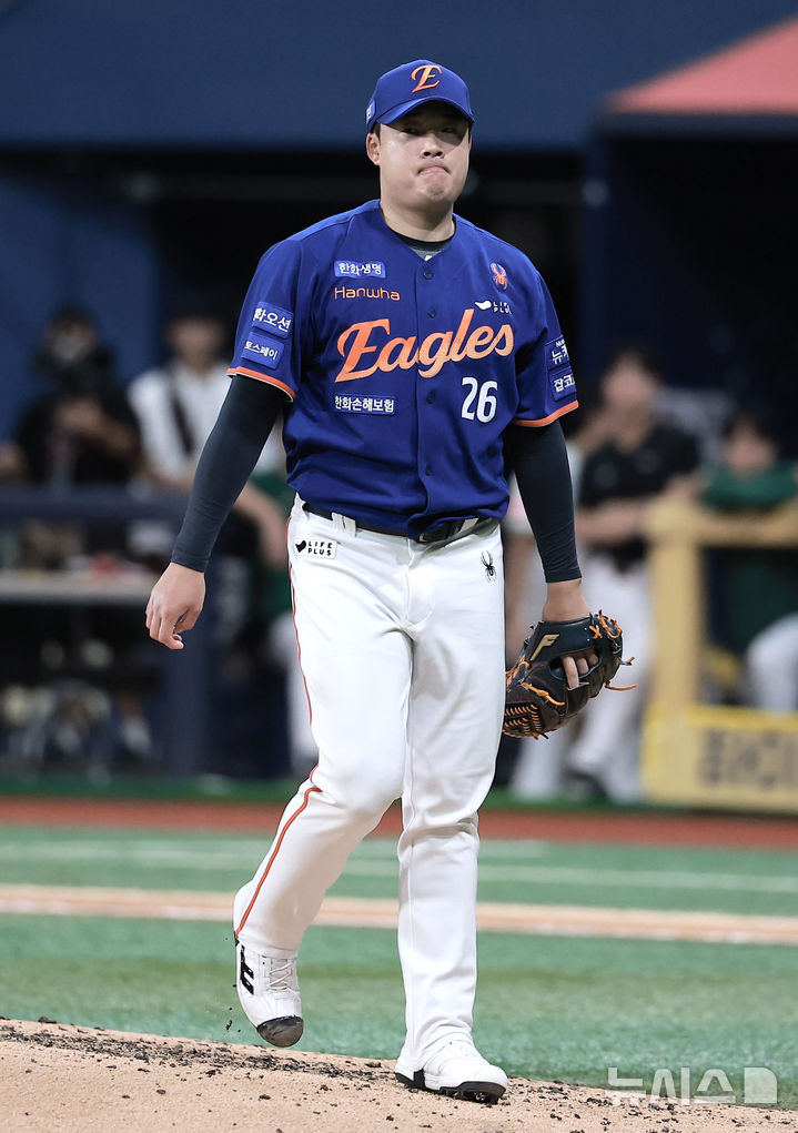 한승혁, 덤덤하게 삼진