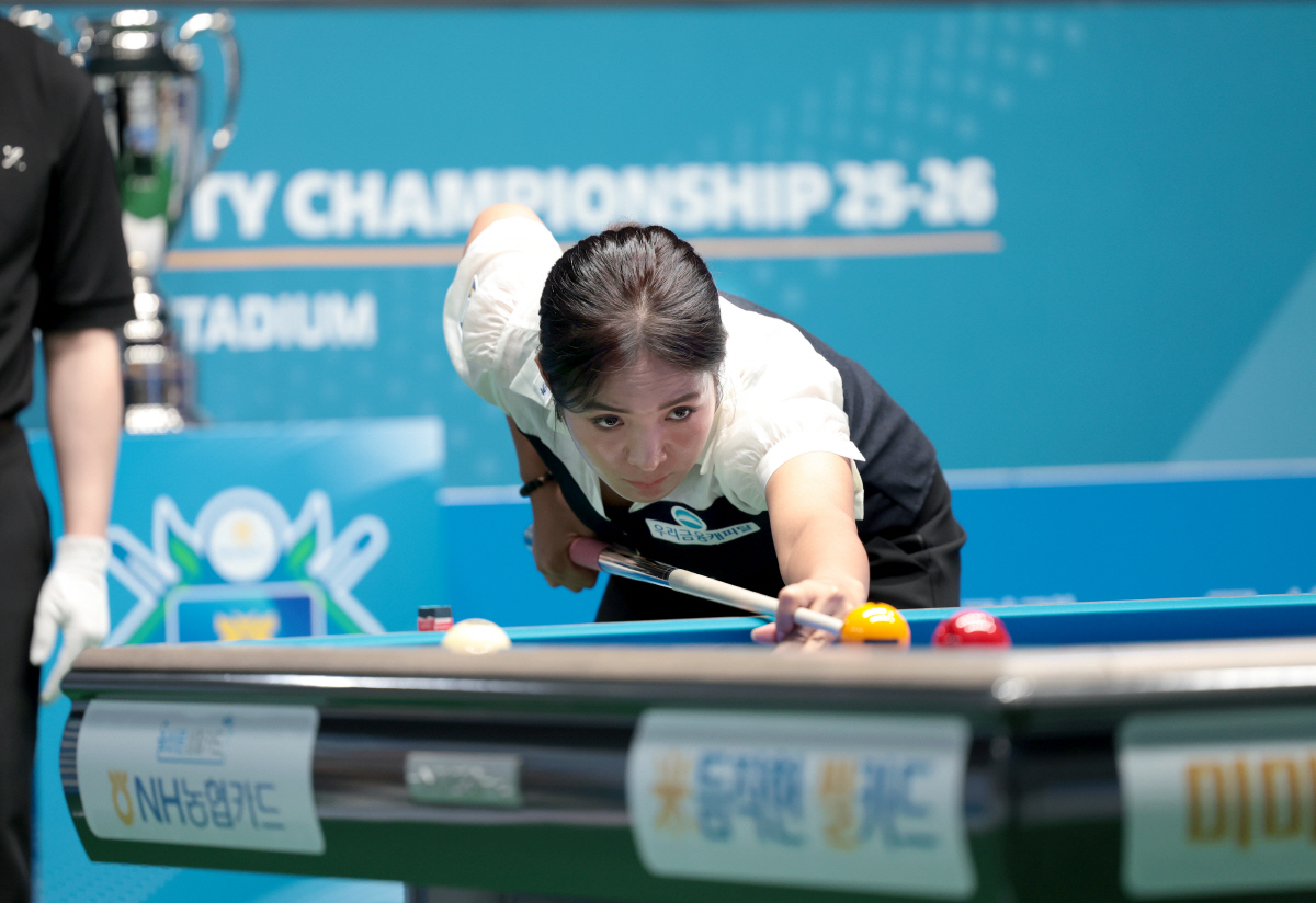 '거침없이 간다. LPBA 3연속 우승' 캄보디아 특급 스롱 피아비, SY 베리테옴므 챔피언십 LPBA 64강. 몸 풀듯이 통과. 전체 애버리지 1위 기염