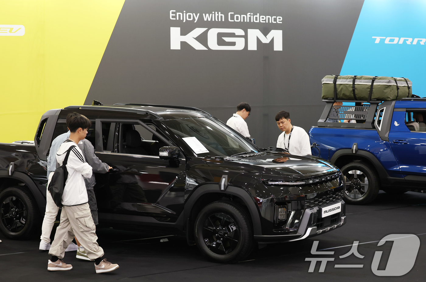 차별화 전략 통했다…무쏘 EV, 6000대 판매 목표 달성 '눈앞'