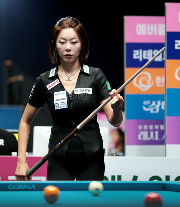 '당구 여제' 김가영, LPBA 4차투어 8강행…타이틀 방어 도전