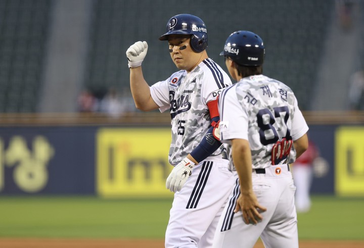 38세 시즌에도 'wRC+ 163.1'... '152억 안방마님' 양의지의 전성기, 바로 '지금'