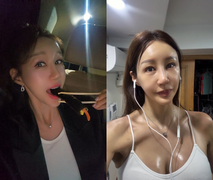 ‘53세 48kg’ 김혜연 “김밥이 미쳤다”
