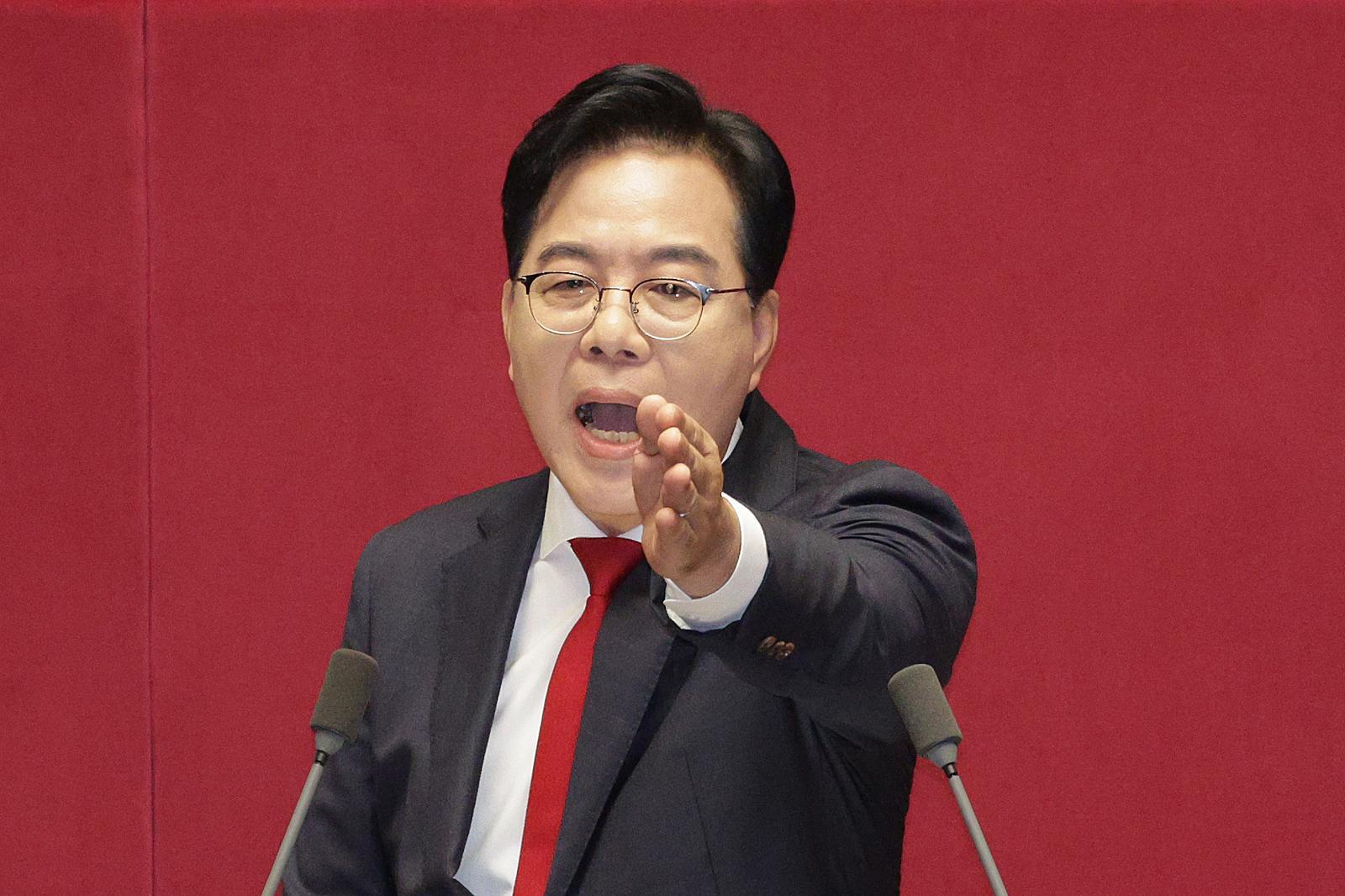 민주 “송언석, 대국민 협박 연설…개혁을 역류로 폄하하기 바빠”