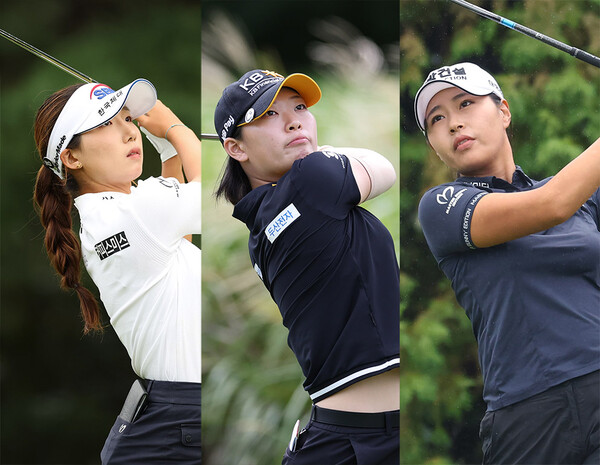 공동1위 이동은·방신실, OK저축은행 최종일 성유진과 챔피언조 우승 경쟁 [KLPGA]