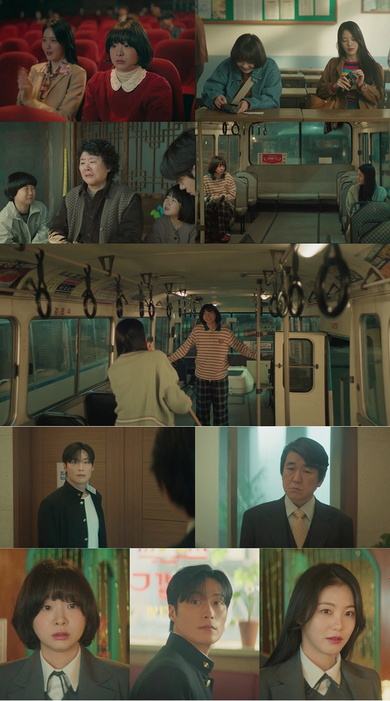 '백번의 추억' 김다미·신예은·허남준, 엇갈린 첫사랑 시작