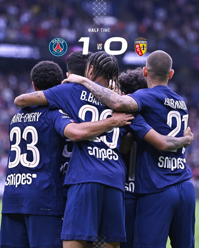 [ligue1.review] ‘이강인 57분 소화→부상 OUT’…’바르콜라 멀티골’ PSG, 랑스에 2-0 승→ 4G 연승