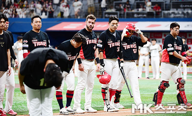 3연패 KIA, PS 탈락 트래직넘버 켜졌다. 디펜딩 챔프 몰락 현실로 다가온다
