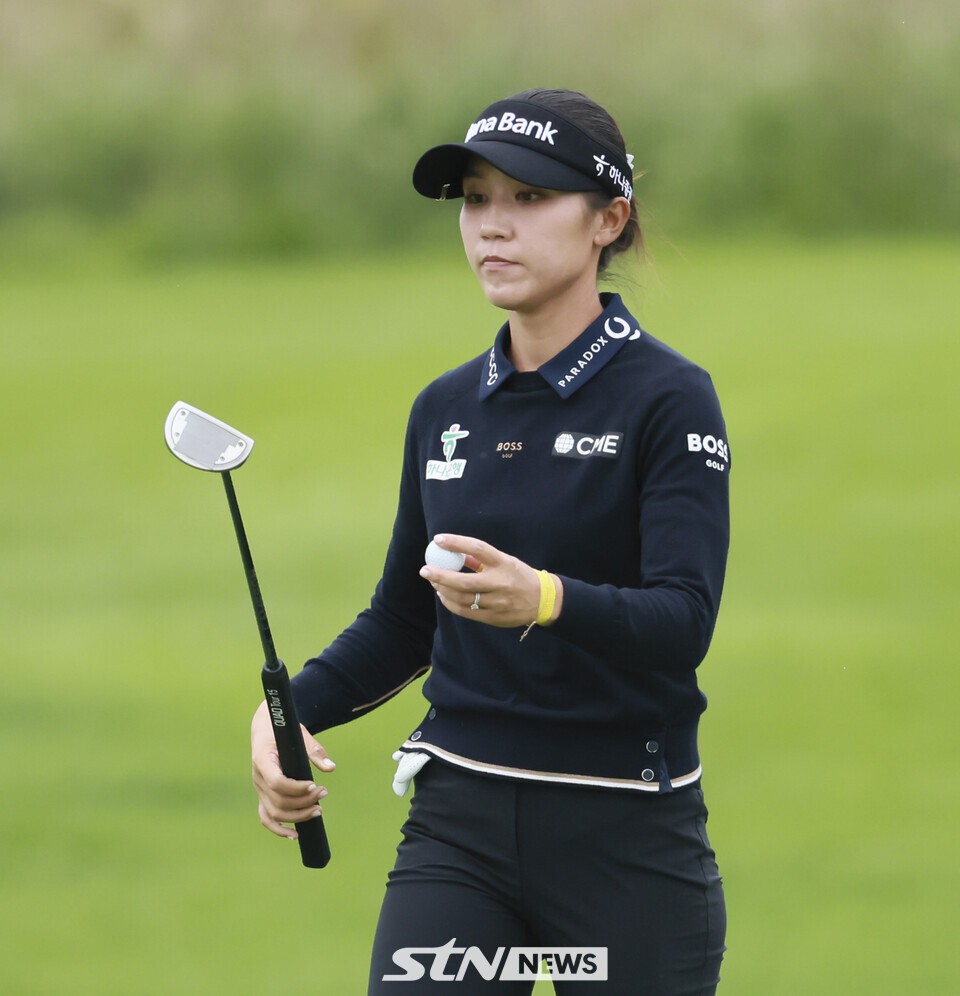 [STN포토]보기로 마무리하는 리디아고