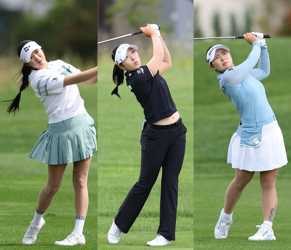 박혜준·유현조·이다연, 하나금융그룹 대회 챔피언조 우승 경쟁 [KLPGA]
