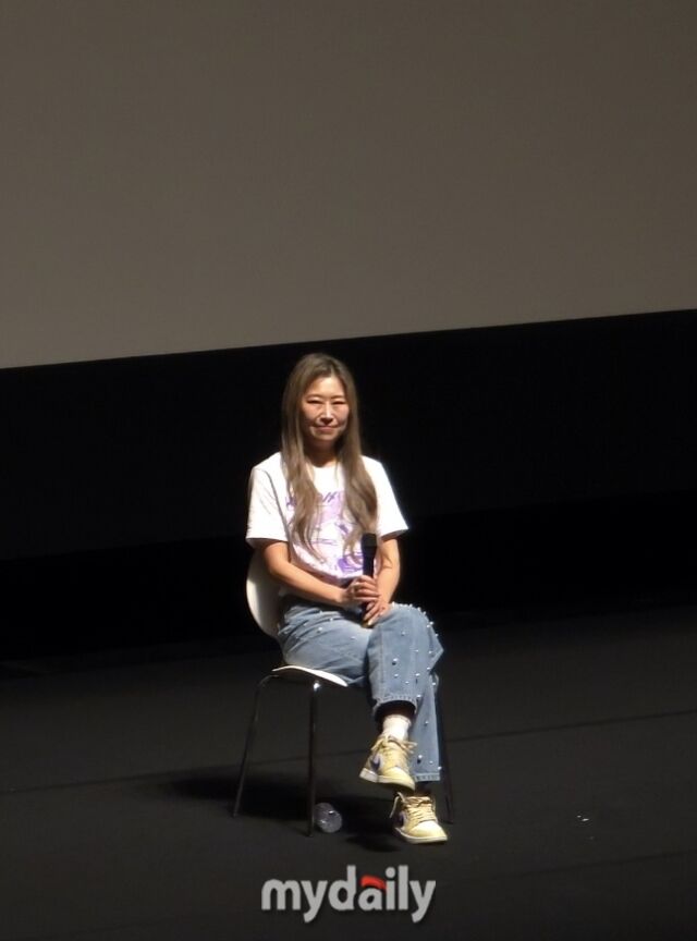 "루미♥진우 뽀뽀 진짜예요?"…'케데헌' 메기 강, 웃음·해명·듀엣으로 답한 GV [30th BIFF](종합)