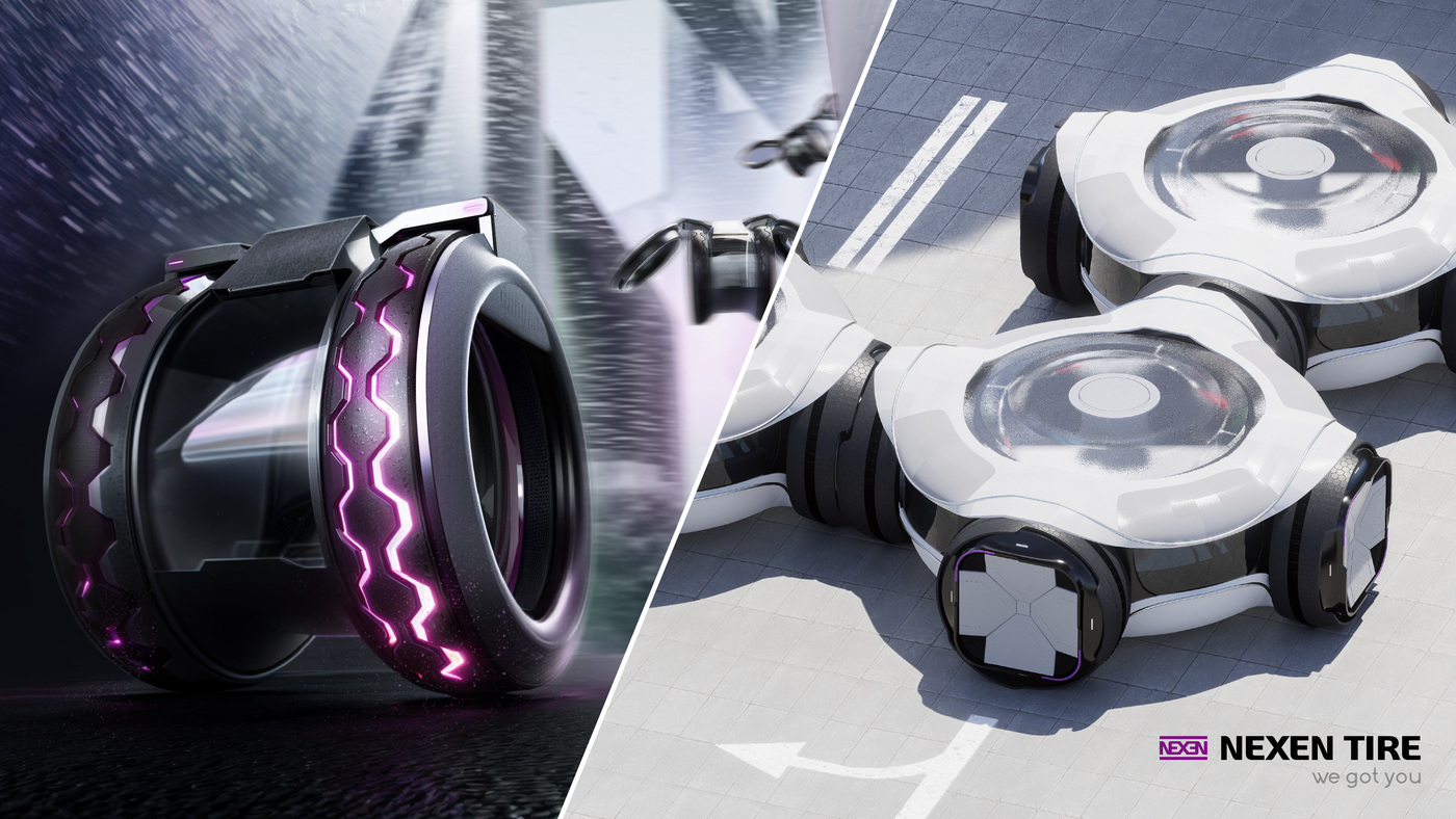 넥센타이어, 미래형 콘셉트 타이어 2종 'IDEA 디자인 어워드' 수상