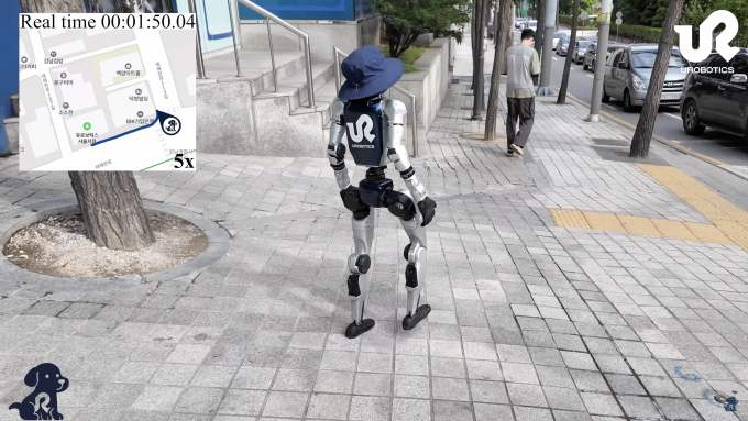 강남 거리·선박 건조장 활보하는 KAIST 로봇들