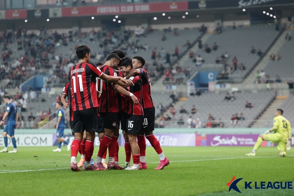 K리그1 서울, 태국 강호 부리람 3-0으로 꺾고 ACLE 첫 승