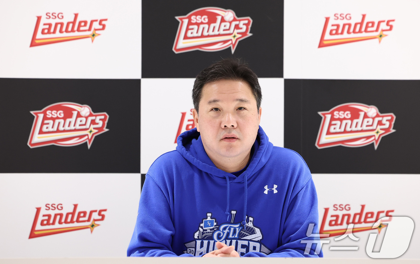 박진만 삼성 감독 "구자욱 DH 기용, 돌다리도 두들겨본다"[준PO2]