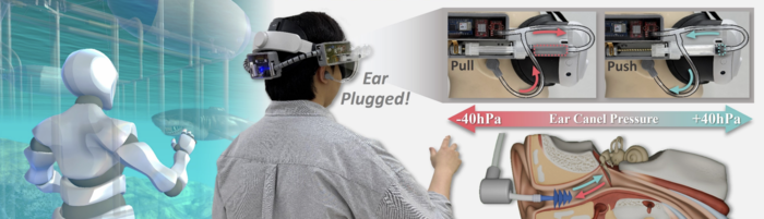 “실제 바닷속에 있는 듯”…GIST, 고막 압력 VR 재현 압력 피드백 기술 개발