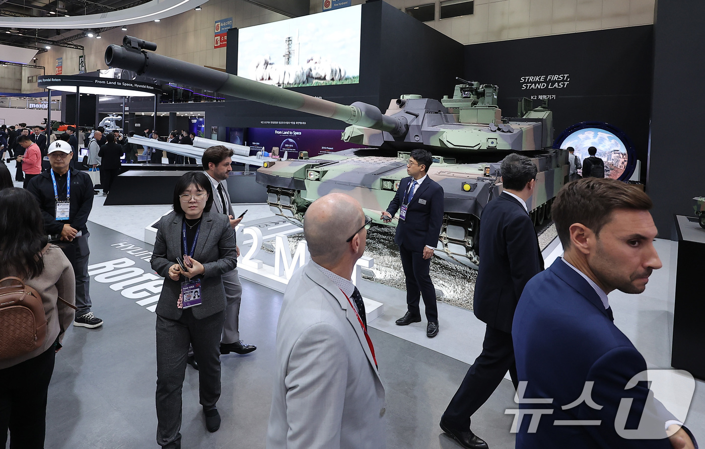 현대로템, 폴란드형 K2 PL MBT 전시