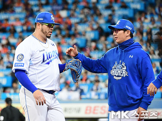 “6회까지 완벽하게 던졌으면”→7이닝 5실점…흔들렸지만 꿋꿋이 버틴 삼성 후라도 [MK PO3]