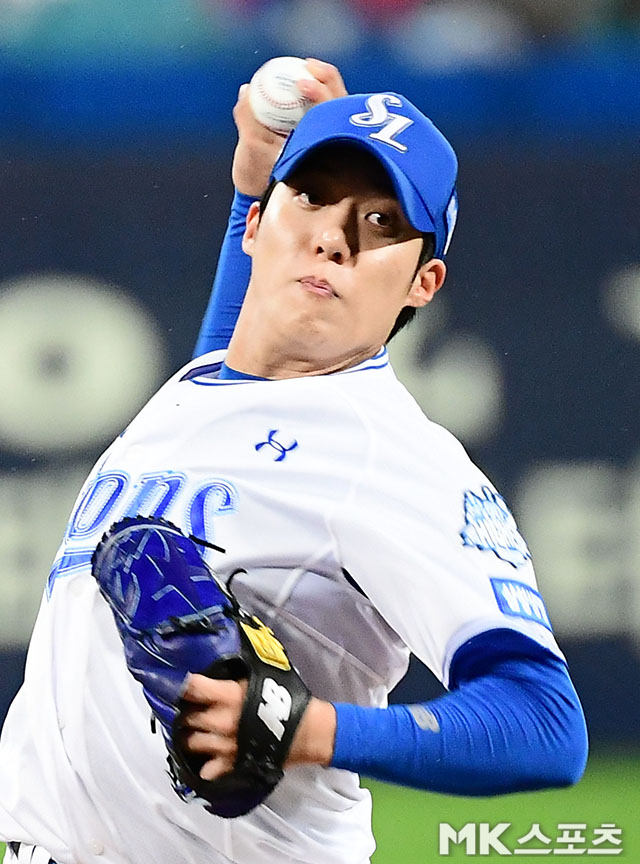 “몸 상태 아무 문제 없어”…‘푸피에’ 원태인, 건재함 과시하며 위기에 몰린 삼성 구할까 [MK PO4]