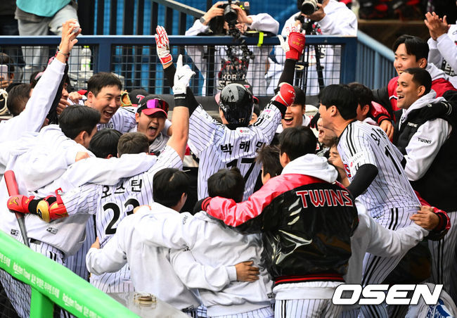 '1차전 라인업 그대로, 바꿀 이유 없다' 오스틴 DH-김현수 4번, LG 천적 류현진도 공략할까 [KS2]