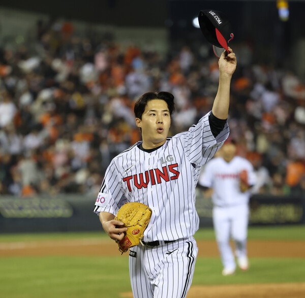 MLB에선 야마모토, 그럼 KBO는 임찬규? '2022년 이후 유일' 기억 생생하다…'ERA 0.78' 상성 이어질까