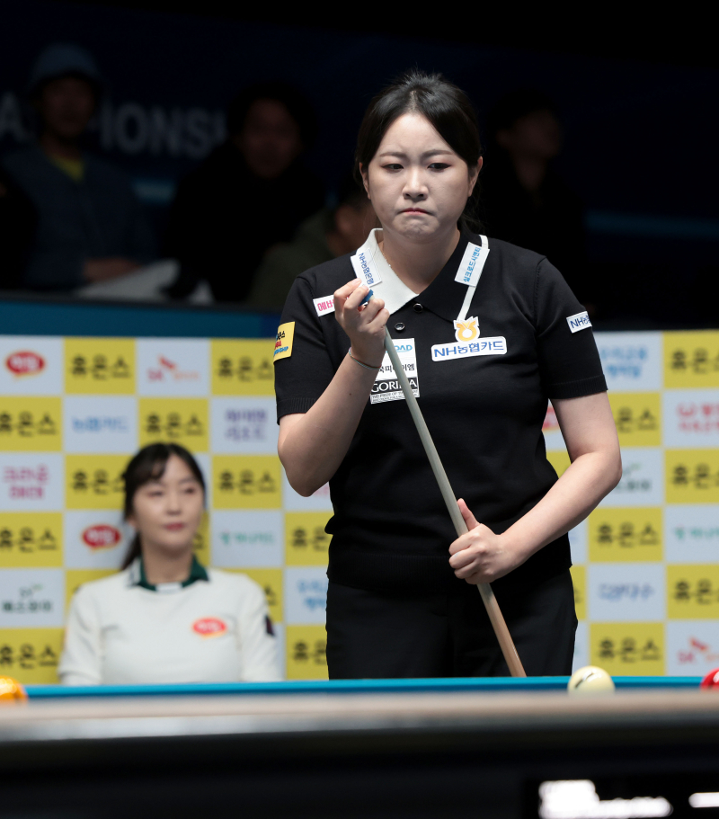 ‘누적 상금 1억 9617만원’ 김민아, LPBA 결승 역대 두 번째 4-0 승리…김상아 꺾고 우승