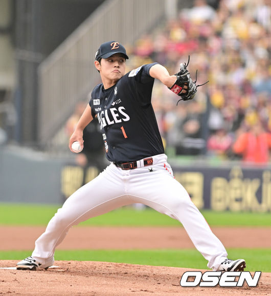 ‘162km→154km’ 문동주, 4일 쉬고 벼랑 끝에서 잘 던질까...톨허스트와 5차전 리턴 매치