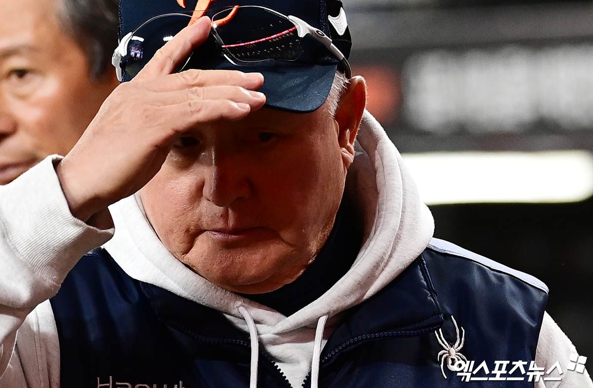 'LG 못 넘은' 김경문 감독 "항상 2등은 아쉬워…좋은 주사 맞았다고 생각" [KS5]