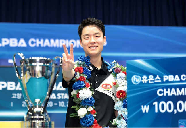 '2연속 우승 도전' 18세 당구신동 김영원, PBA 128강서 '와일드카드' 조병욱과 맞대결