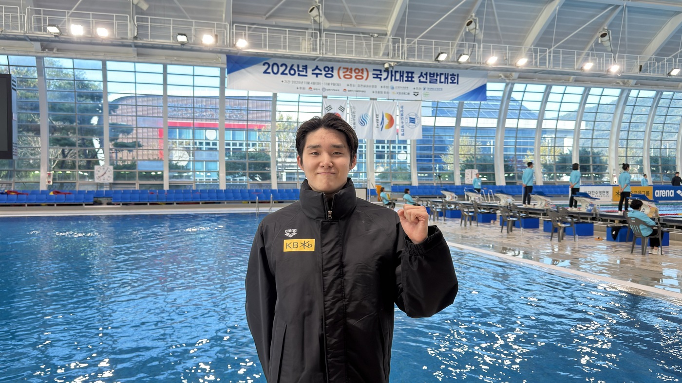 김우민, 대표 선발전 자유형 1500m 1위…"나고야 AG서 4관왕 오를 것"