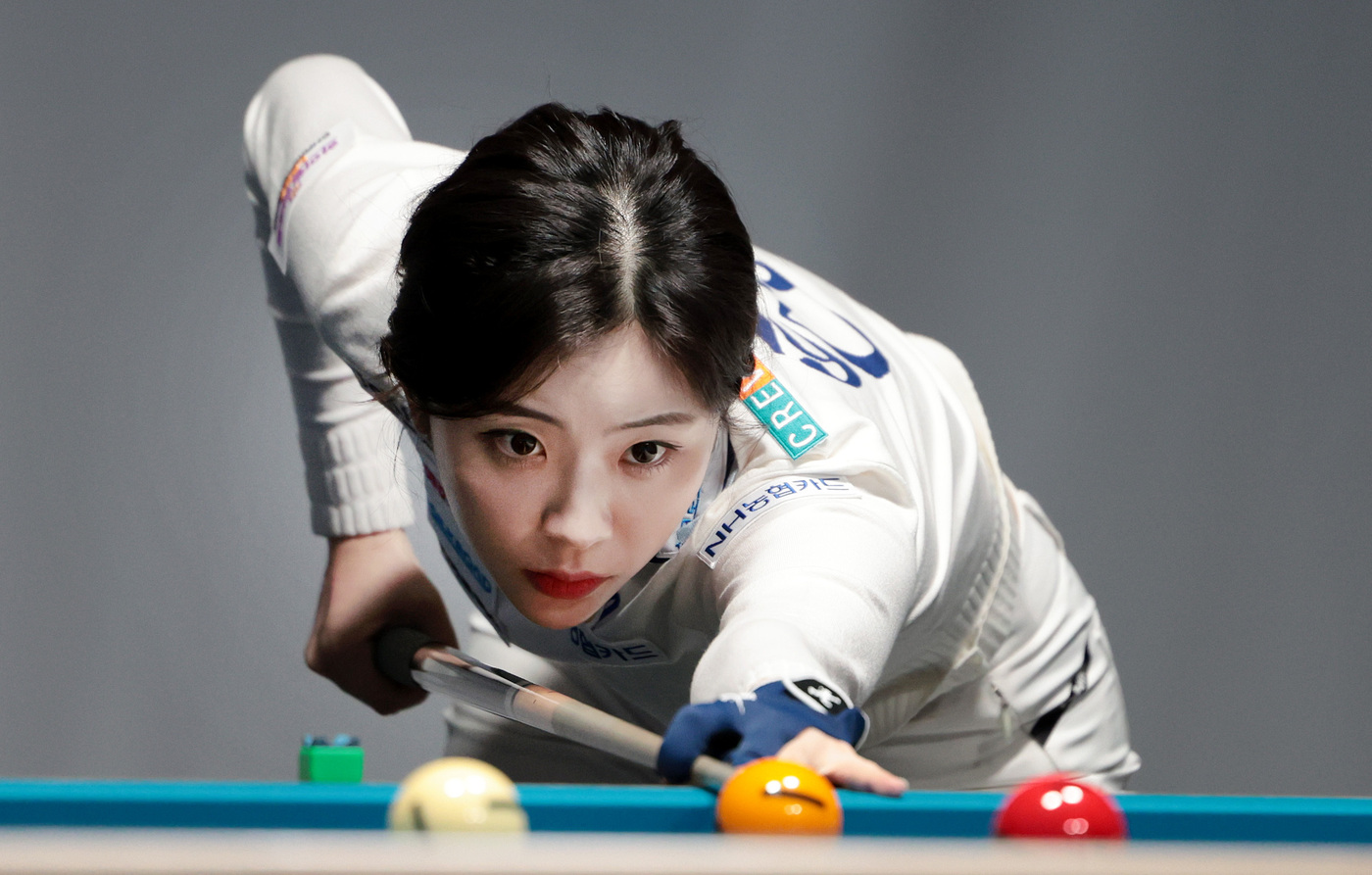 LPBA 정수빈, 하이런 11점 앞세워 박정현에 역전승…김가영과 32강