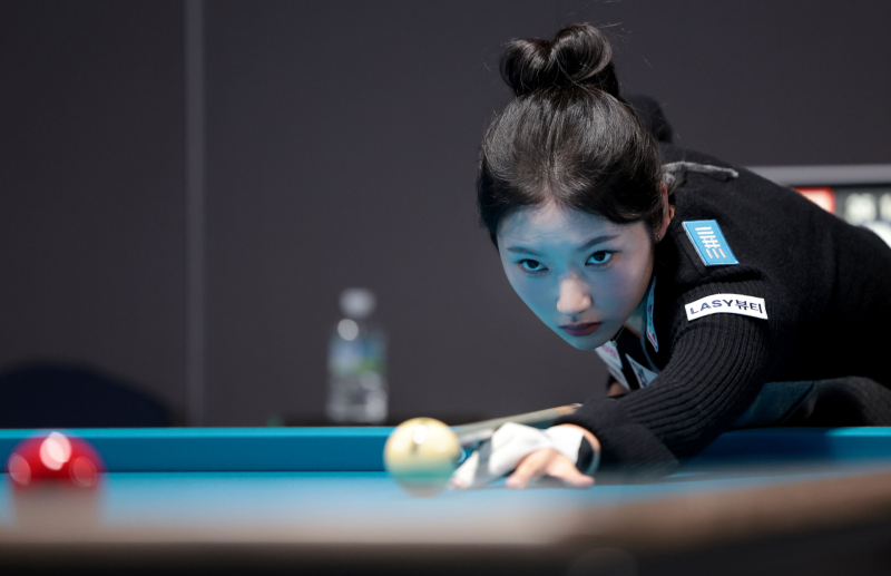 ‘LPBA 차세대 스타’ 정수빈, 64강서 박정현에 역전승