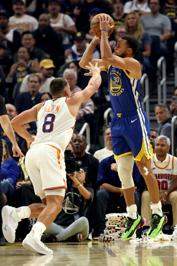 버틀러 이탈 GSW, 벤치 힘으로 버텼다...피닉스 추격 따돌리며 승리 [MK현장]